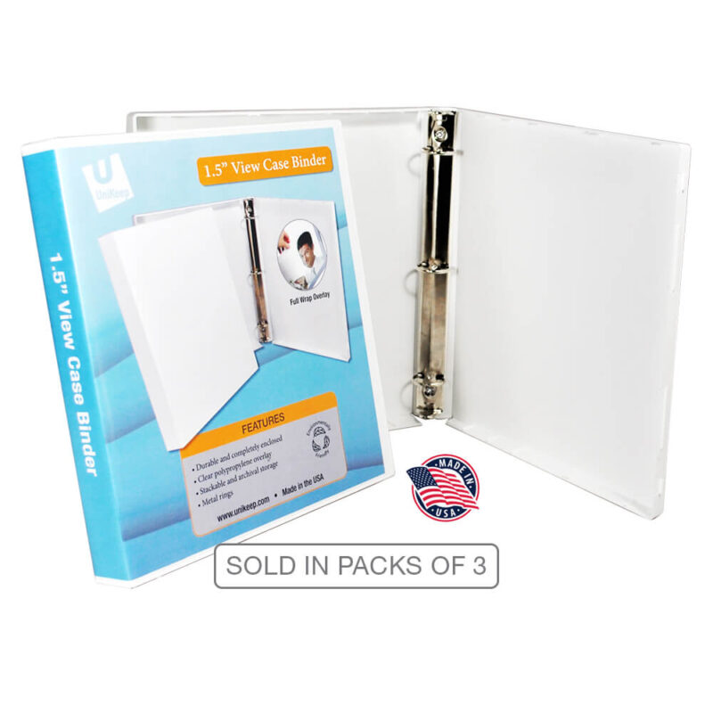 3 Ring Binders | Free Shipping Over $39 | Made In USA