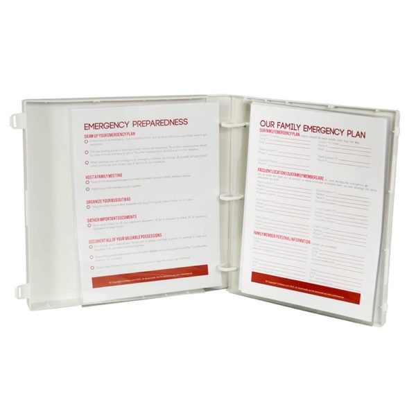 Emergency Preparedness Binder Kits - UniKeep.com