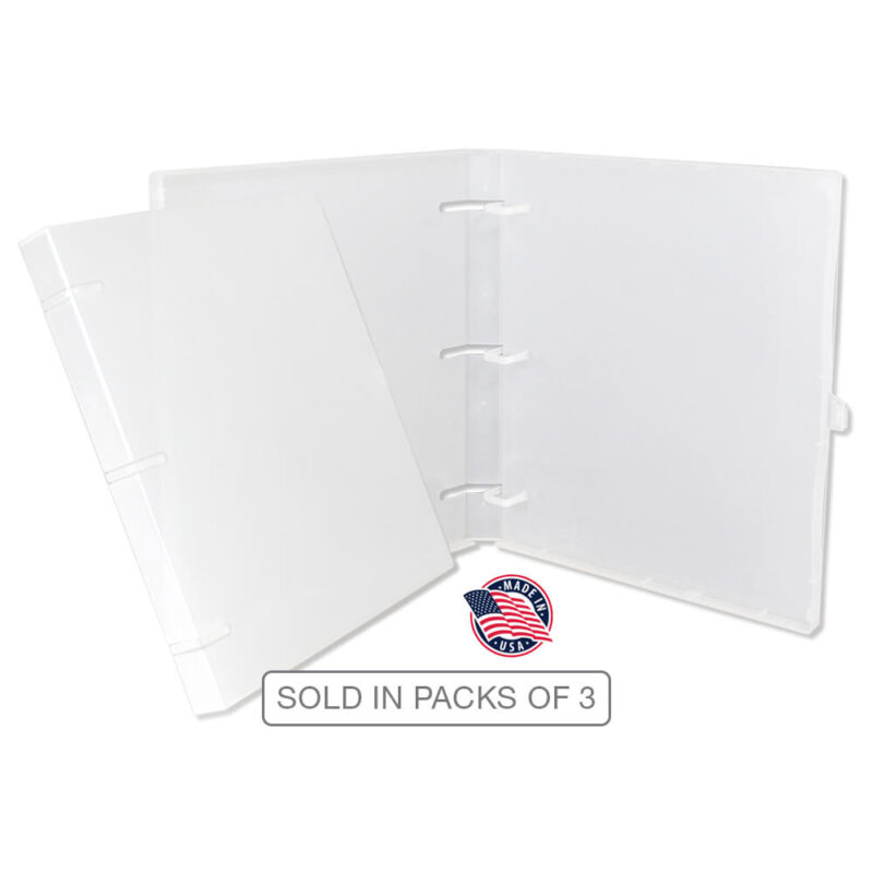 1 Inch Binder | 3 Pack | Made In The USA.