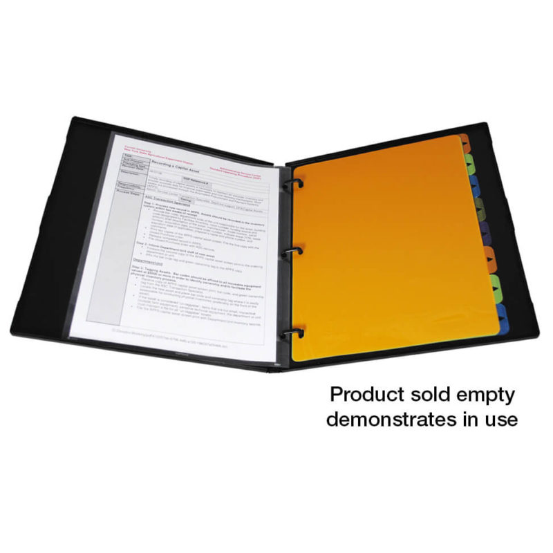 0.5 Inch Binder | FREE SHIPPING OVER $39 | Made In USA.