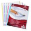 Sheet Protectors Pastel Color-Coded Edges - Pack Of 100