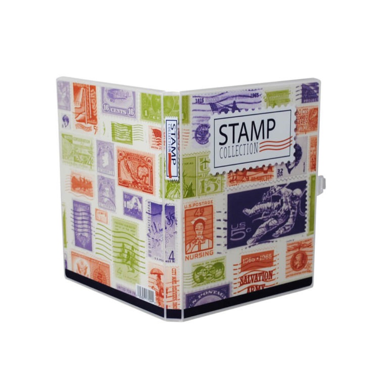 Stamp Collection Album | Compact Size | 300 Postage Stamps