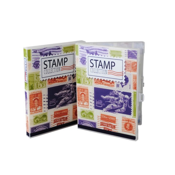 Stamp Collection Album | Compact Size | 300 Postage Stamps