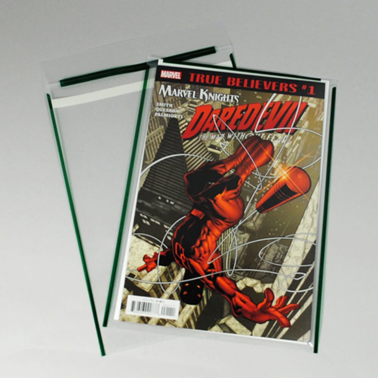 Comic Book Bags | Pack of 30 | Color-Coded Edges