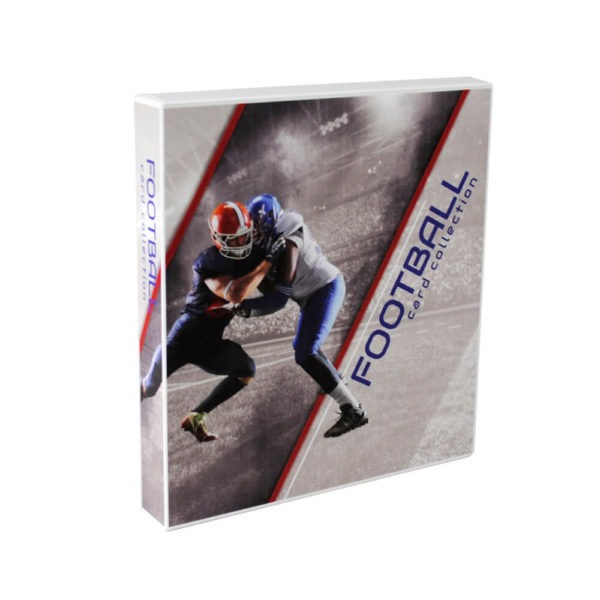 Football Card Binder | 450 Card Capacity | Metal Rings