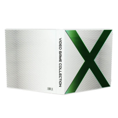 Xbox Themed Game Case | Holds 80 Video Games - Metal Rings