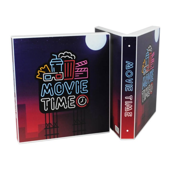 Blu-ray/DVD Movie Collection Storage Binder, Holds 80 Movie Discs ...