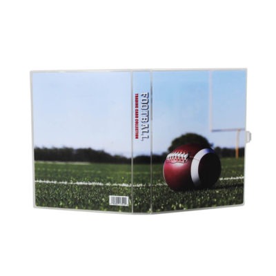 Football Card Binder With Sleeves | 200 Card Capacity