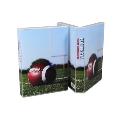 Football Card Binder With Sleeves | 200 Card Capacity