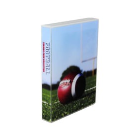 Football Card Binder With Sleeves | 200 Card Capacity