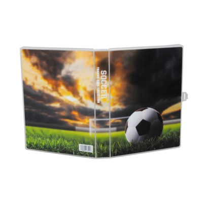 Soccer Card Holder - Holds 200 Cards - Complete With 25 Pages - Mini ...