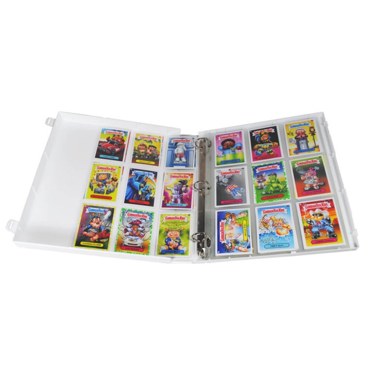 Garbage Pail Kids Trading Card Storage Kit - Includes 20 Card Pages And ...