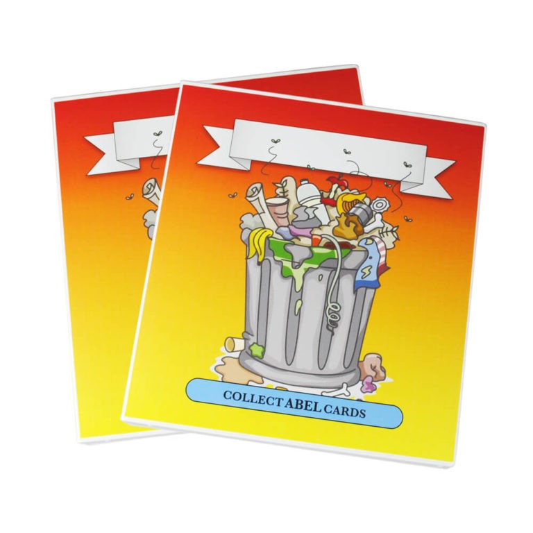Garbage Pail Kids Trading Card Storage Kit - Includes 20 Card Pages And ...