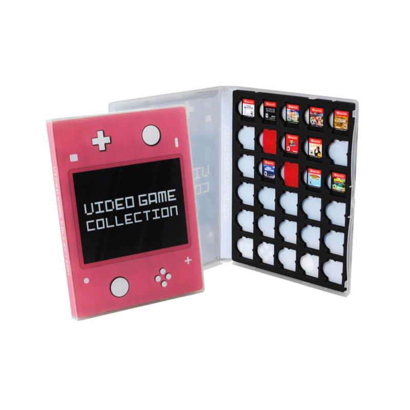 Nintendo Switch Lite Coral Cartridge Case | Holds 30 Games