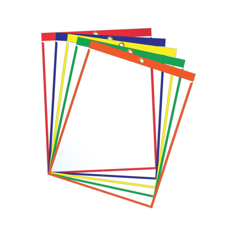 9 X 12 Color-Coded Work Order Sleeves | EnvyPak