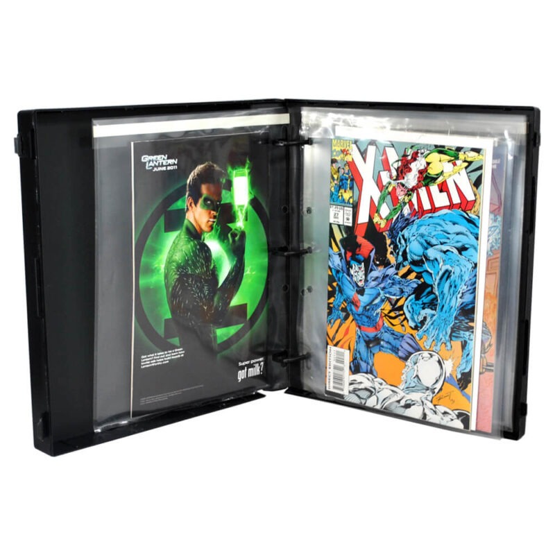 Comic Book Binder Kit (with Sleeves) | Holds 20 Comics