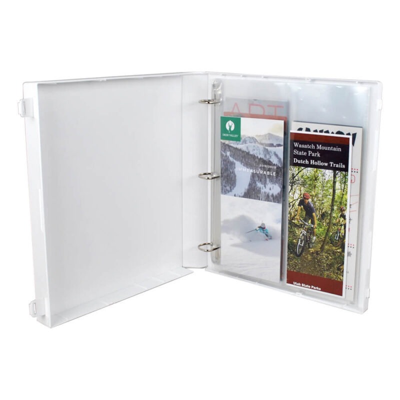 National Park Brochure Binder | Map Album | 25 Pages